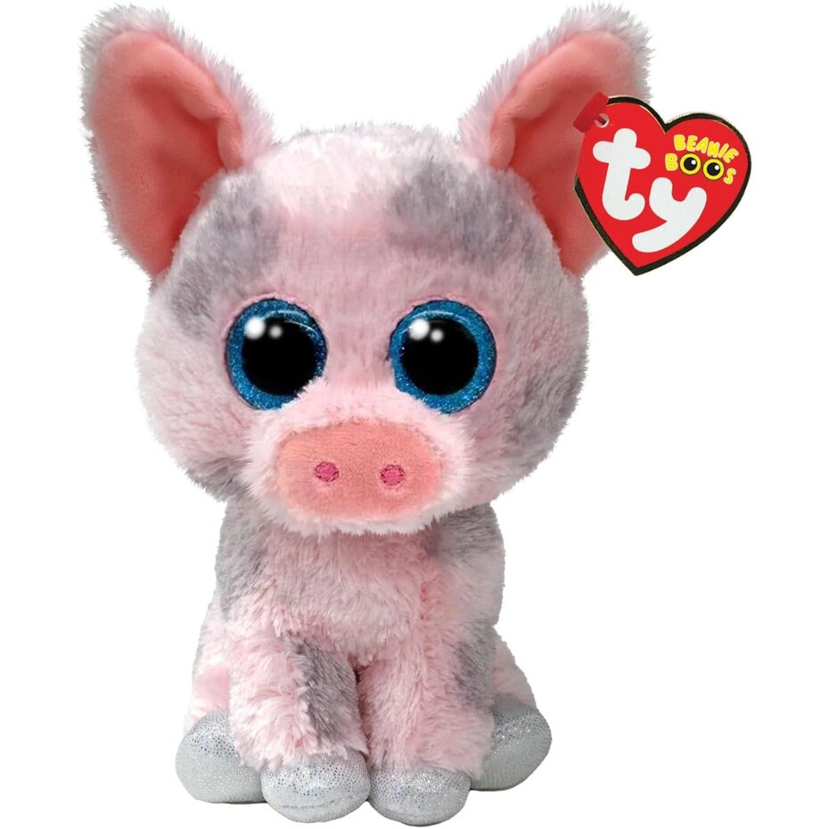 Ty Beanie Boos Regular Hambone Pig - Minds Alive! Toys Crafts Books