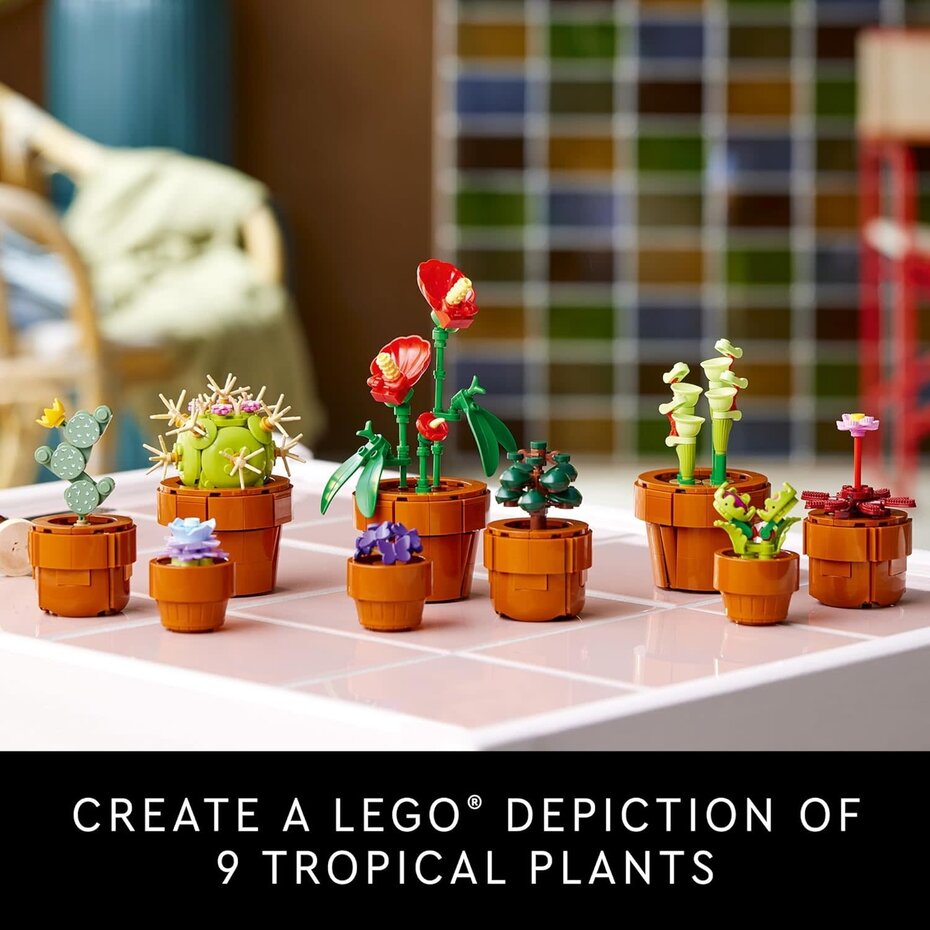 Lego Botanical Collections Tiny Plants - Minds Alive! Toys Crafts Books