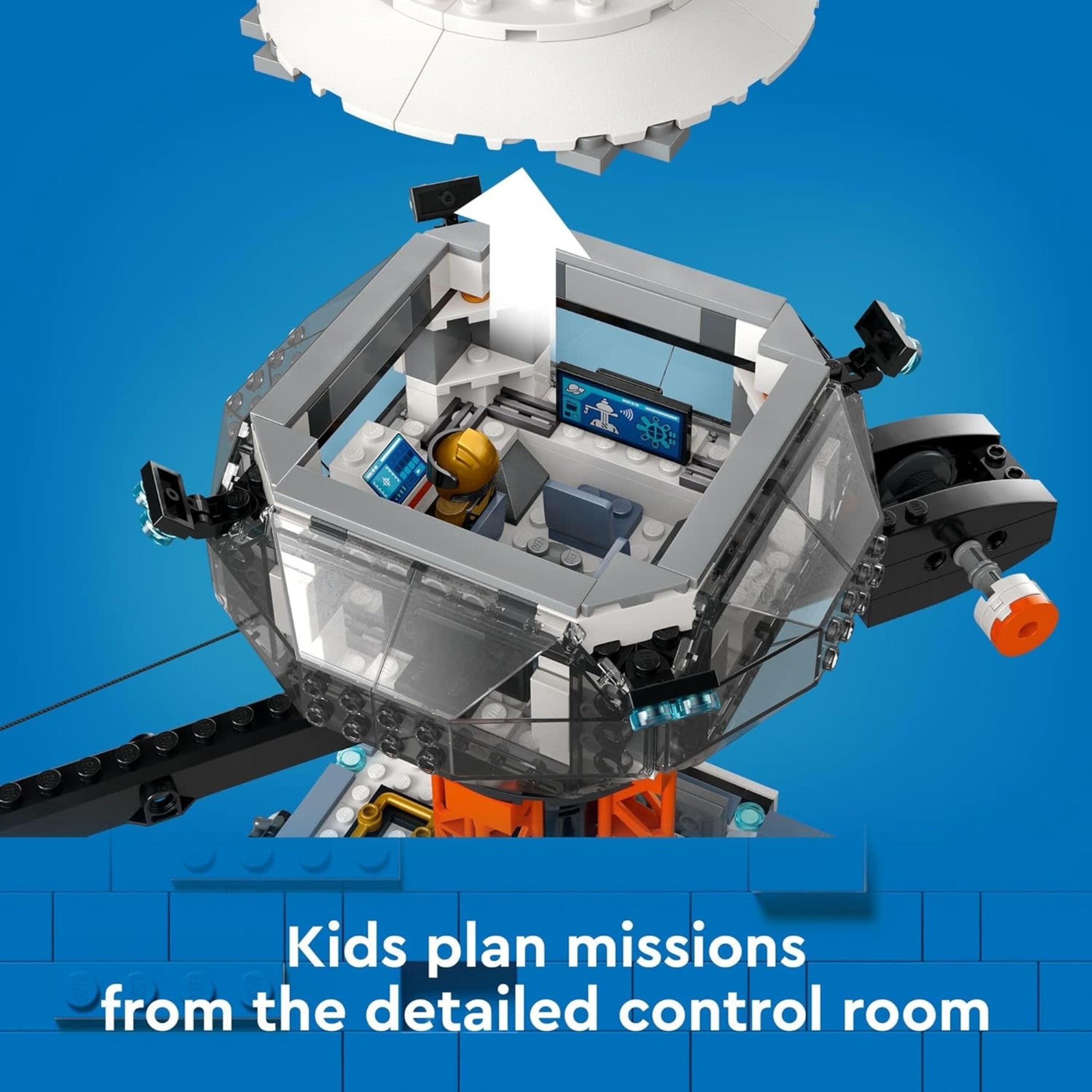 Lego City Space Base and Rocket Launch - Minds Alive! Toys Crafts Books