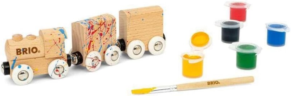 Brio Train Paint Your Own Train - Minds Alive! Toys Crafts Books