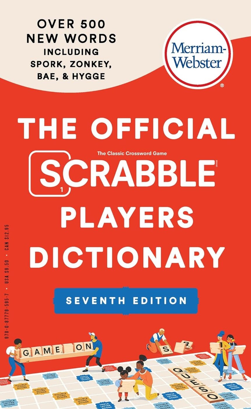The Official Scrabble Dictionary 7th Edition - Minds Alive! Toys Crafts ...