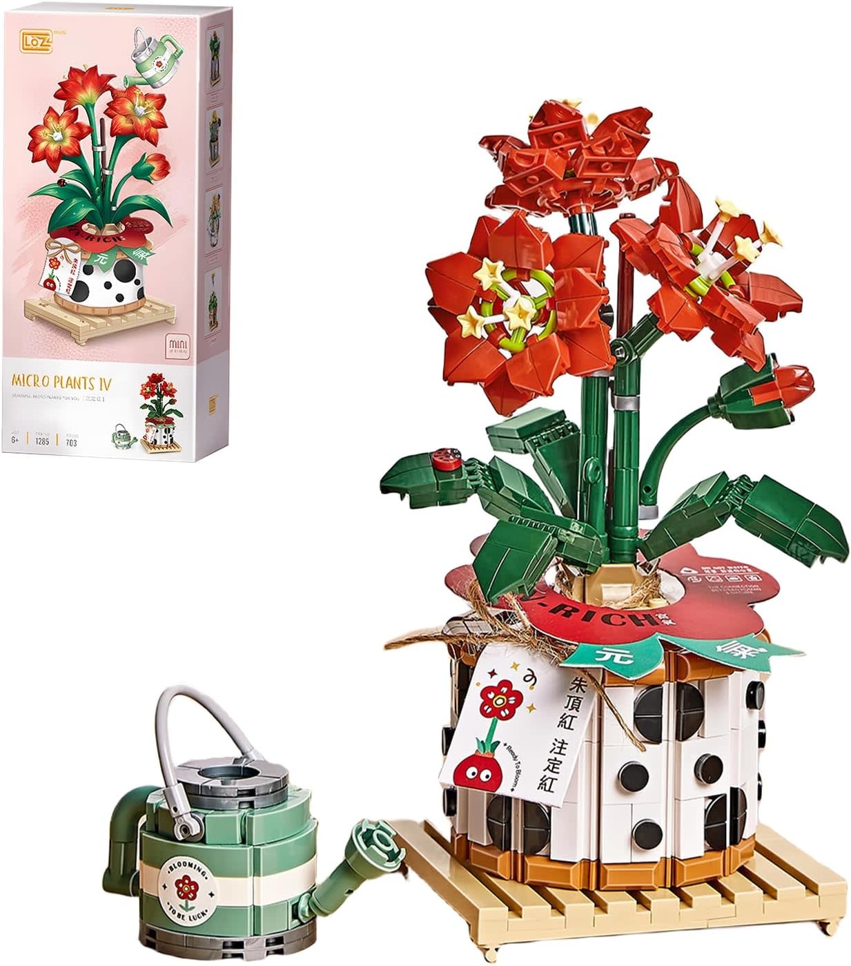 LOZ Blocks Flowers: Eternal Flower - Minds Alive! Toys Crafts Books