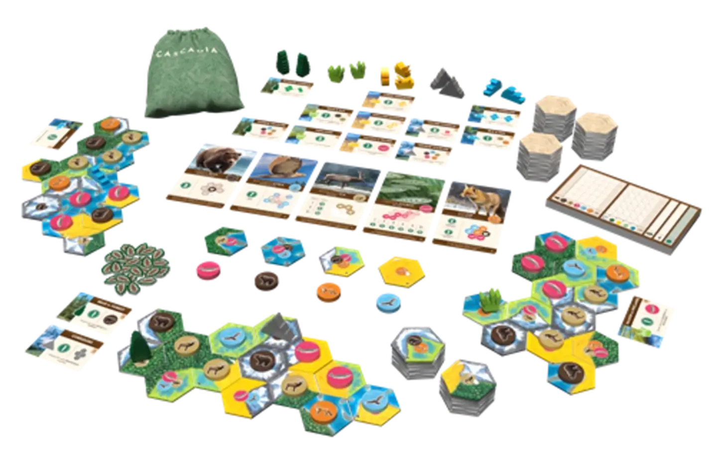 Cascadia Landmarks Game Expansion - Minds Alive! Toys Crafts Books