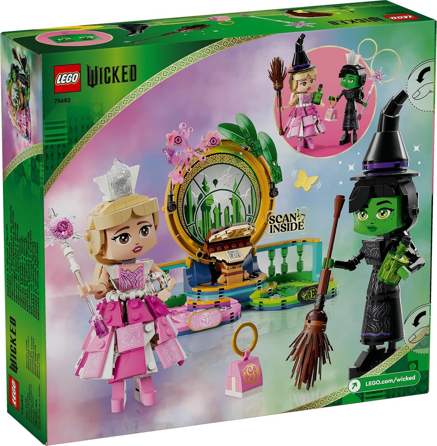 Lego Disney Wicked Elphaba & Glinda Figures - Minds Alive! Toys Crafts ...