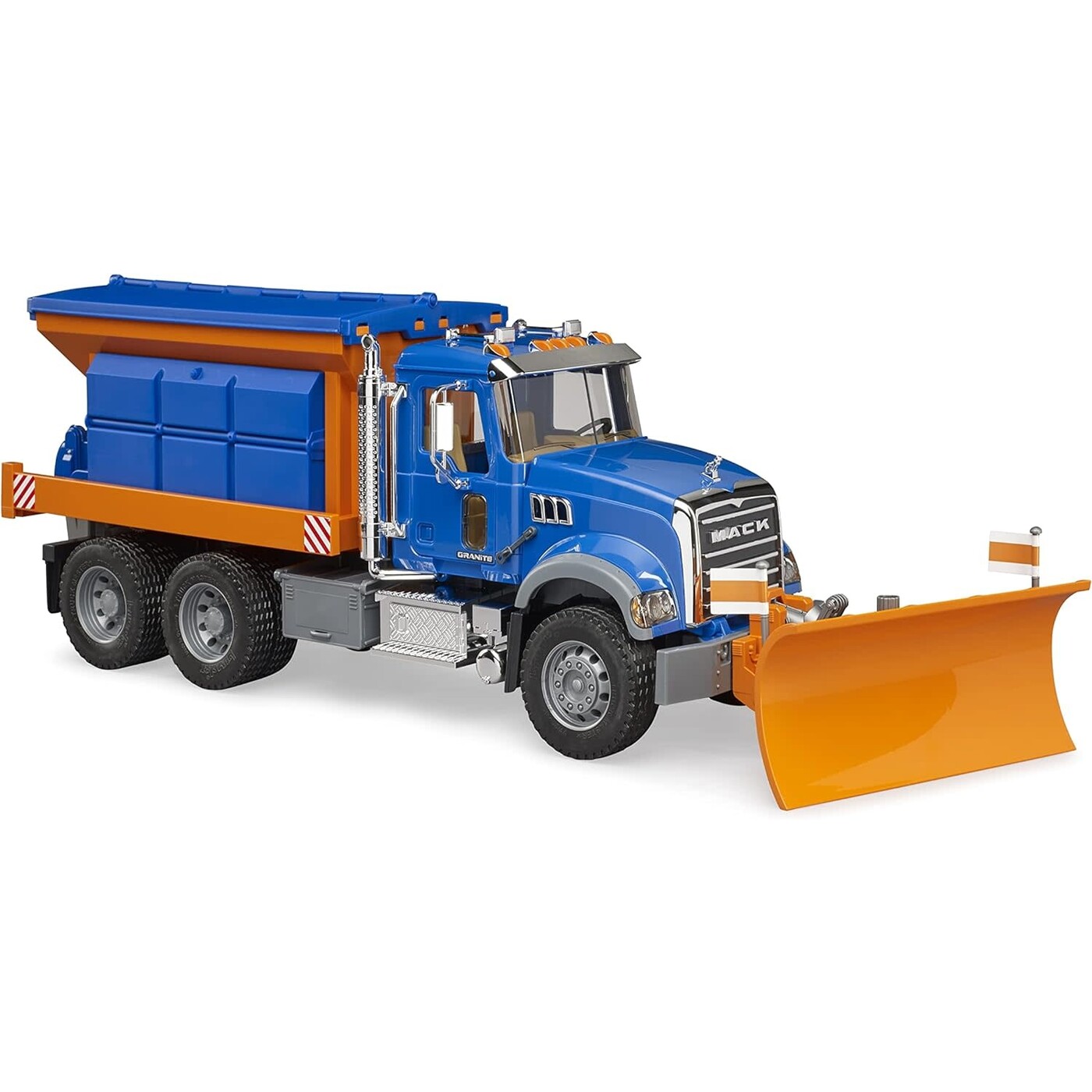 Bruder Mack Snow Plow - Minds Alive! Toys Crafts Books