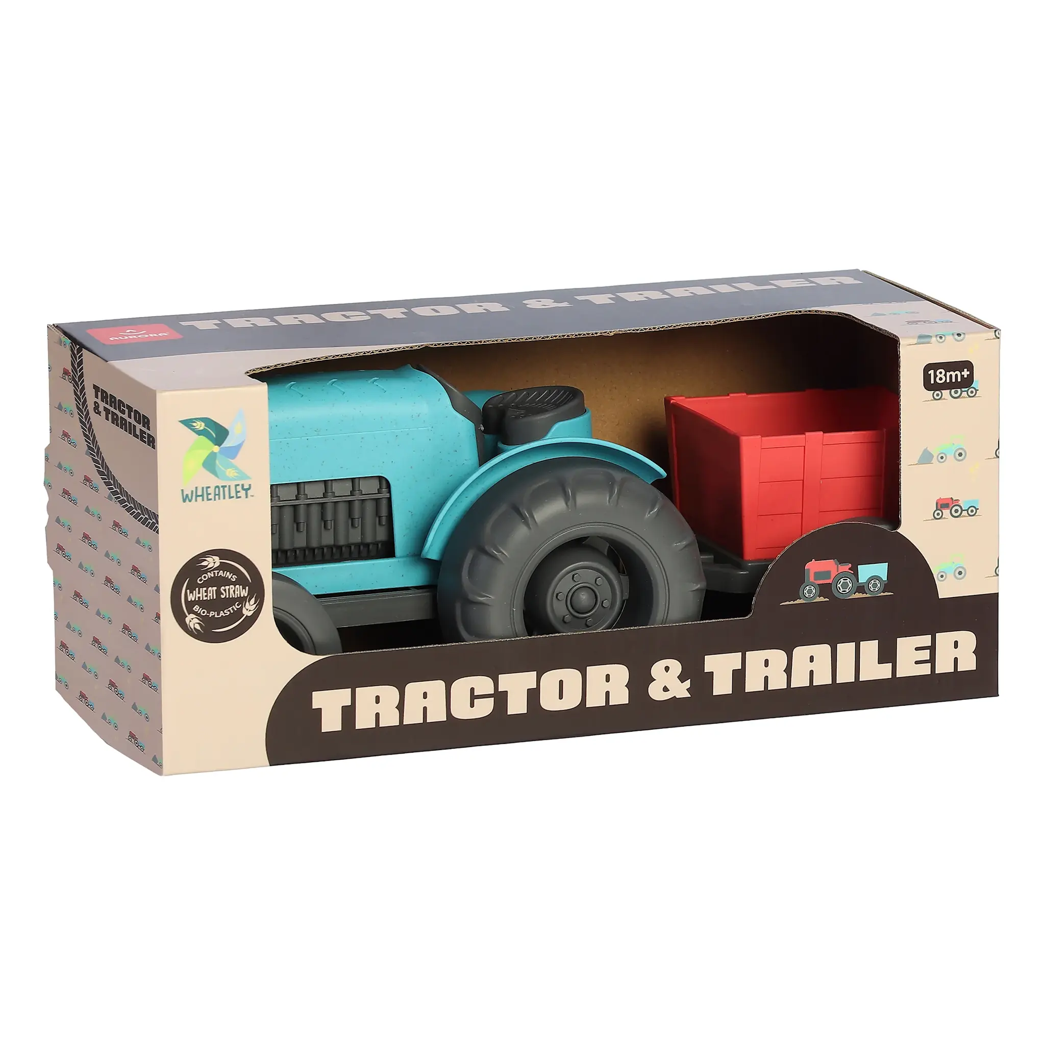 Wheatley Tractor and Trailer - Minds Alive! Toys Crafts Books