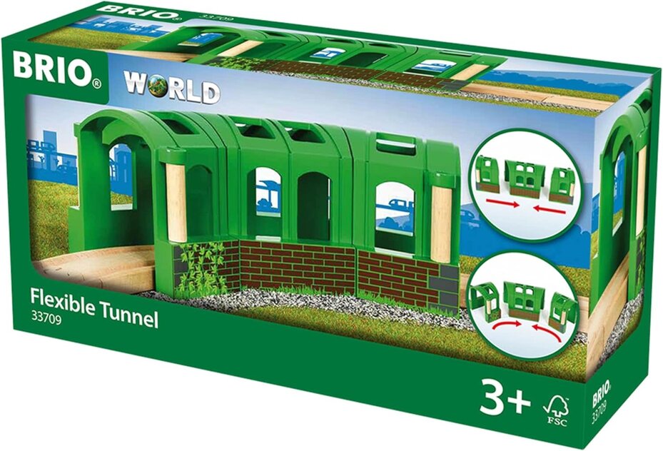 Brio World Train Flexible Tunnel - Minds Alive! Toys Crafts Books