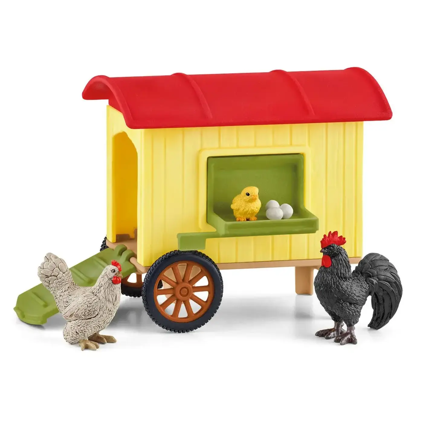 Schleich Farm World Mobile Chicken Coop - Minds Alive! Toys Crafts Books