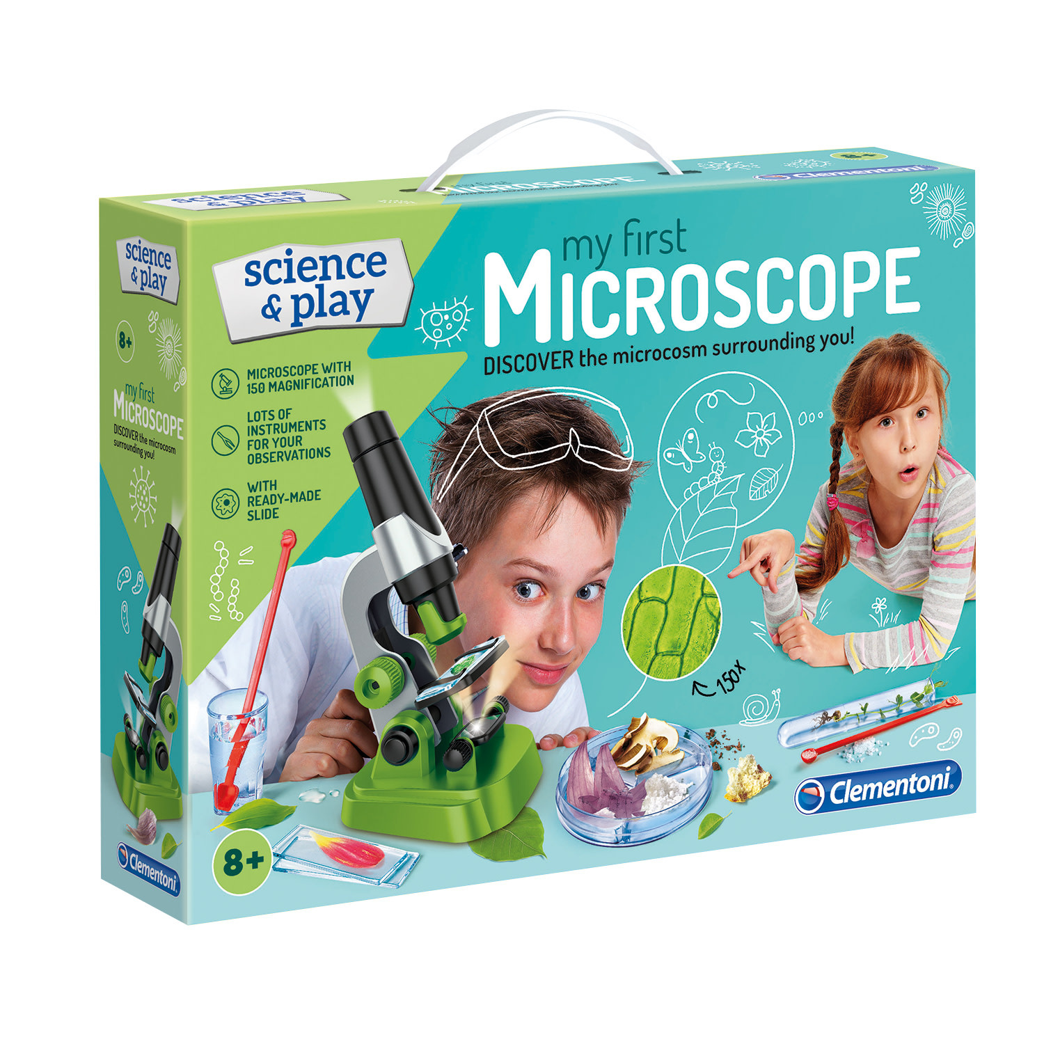 Clementoni My First Microscope - Minds Alive! Toys Crafts Books