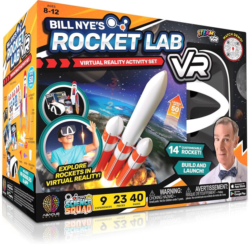 Bill Nye's VR Rocket Lab - Minds Alive! Toys Crafts Books