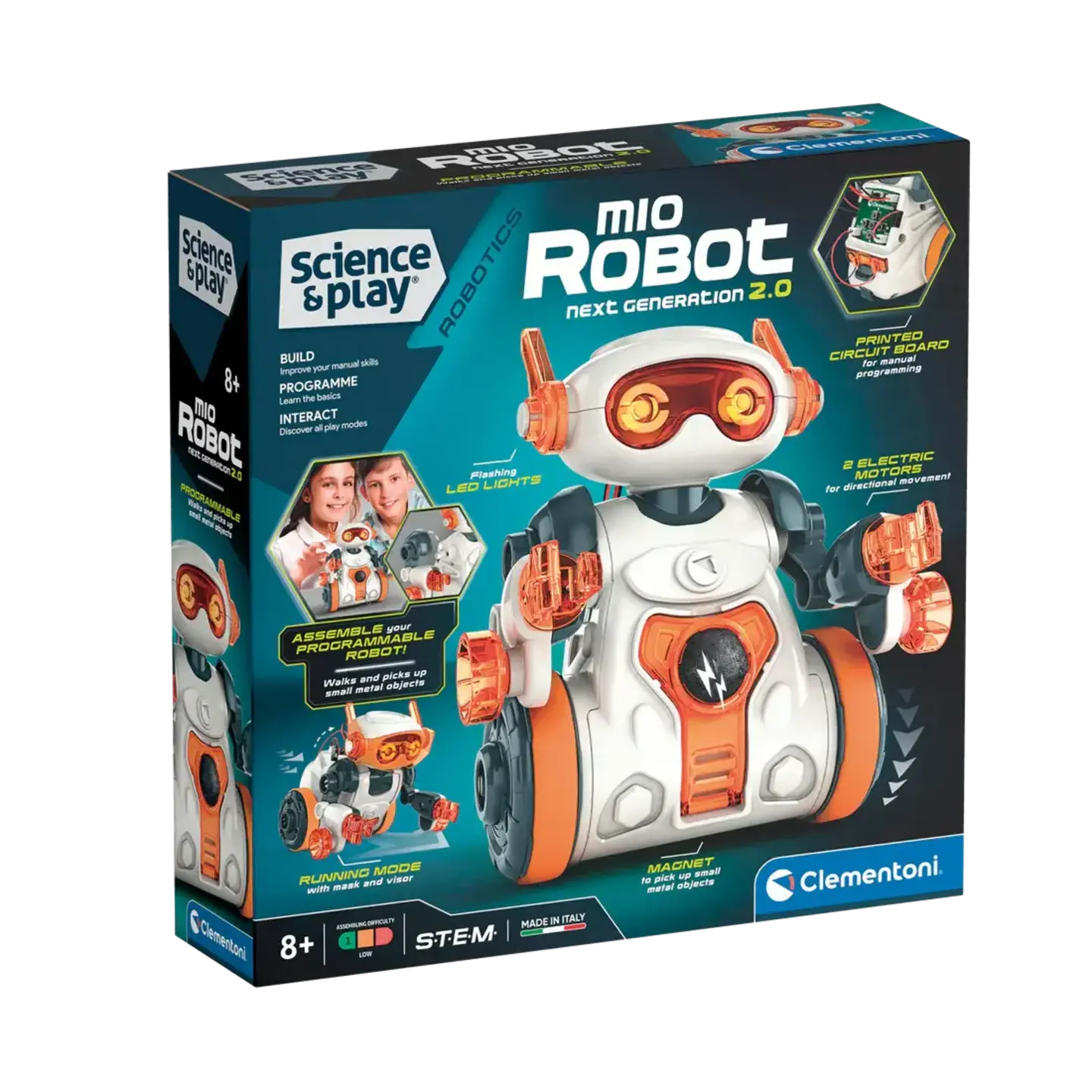 Clementoni Robot Mio the Robot - Generation 2.0 - Minds Alive! Toys ...