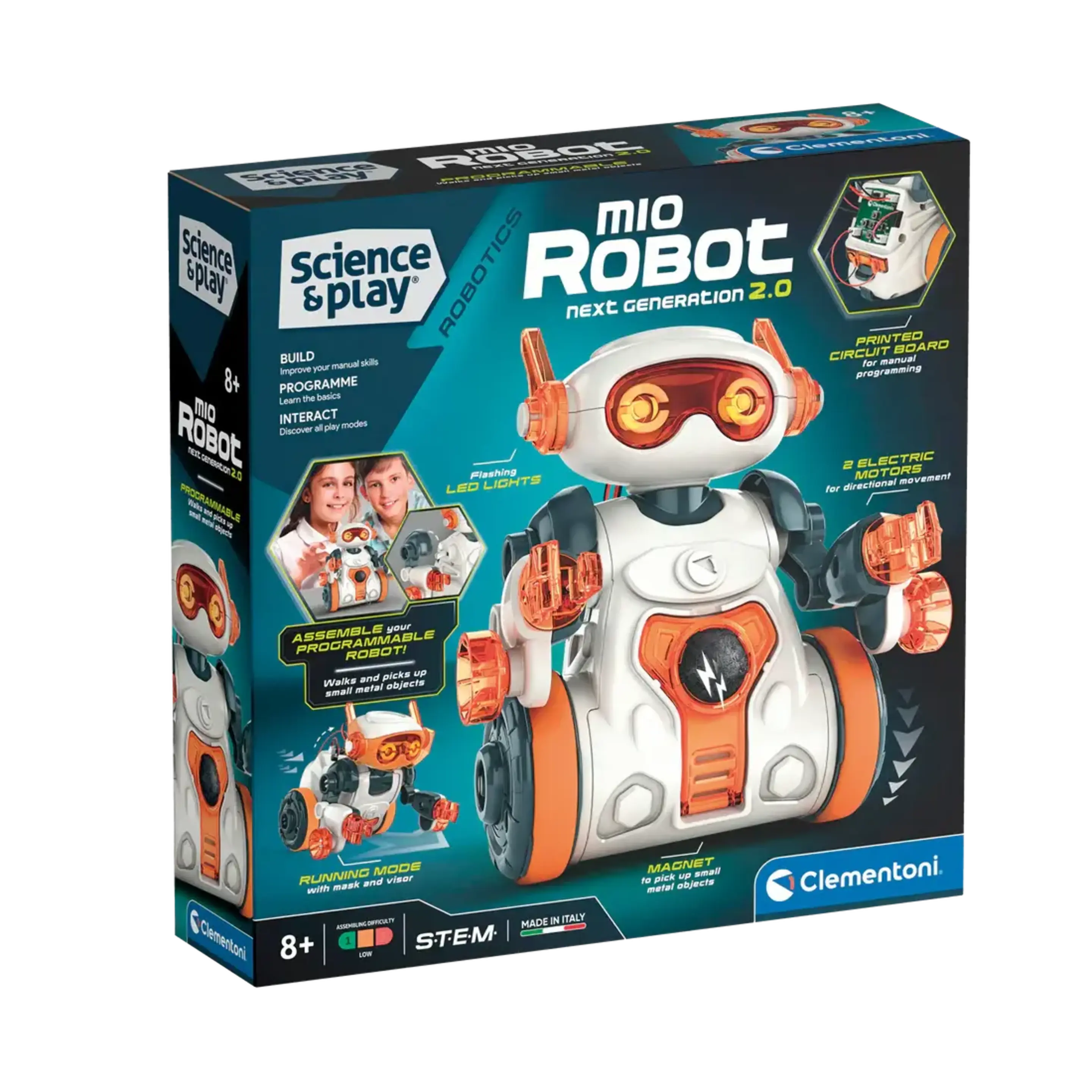 Clementoni Robot Mio the Robot - Generation 2.0 - Minds Alive! Toys ...