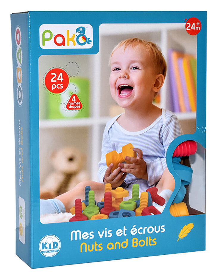 Pako Cube Nuts & Bolts - Minds Alive! Toys Crafts Books