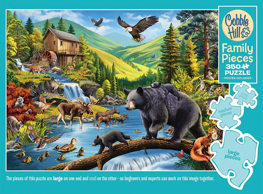 Cobble Hill Family Puzzle 350pc A Family Affair - Minds Alive! Toys ...