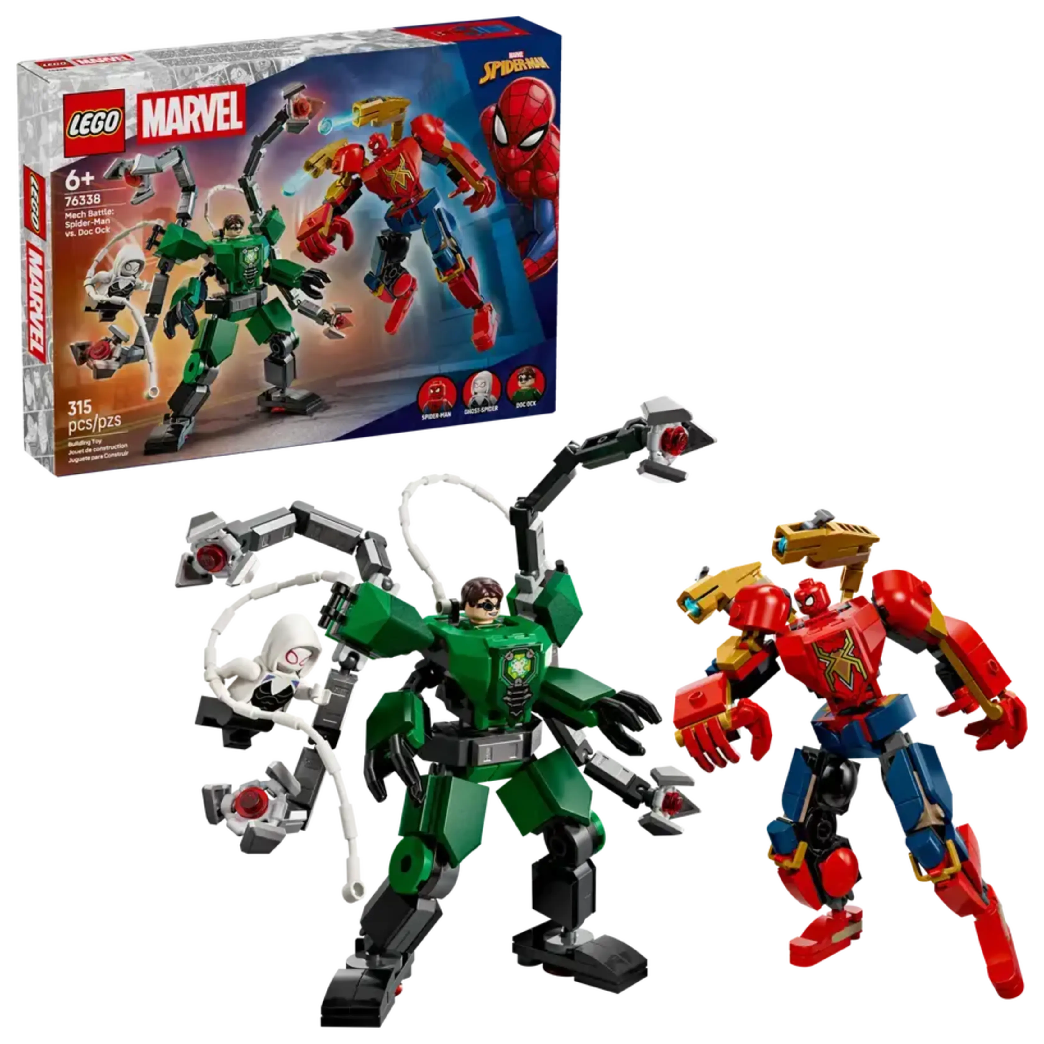 Lego Marvel Mech Battle: Spider Man vs Doc Ock - Minds Alive! Toys ...