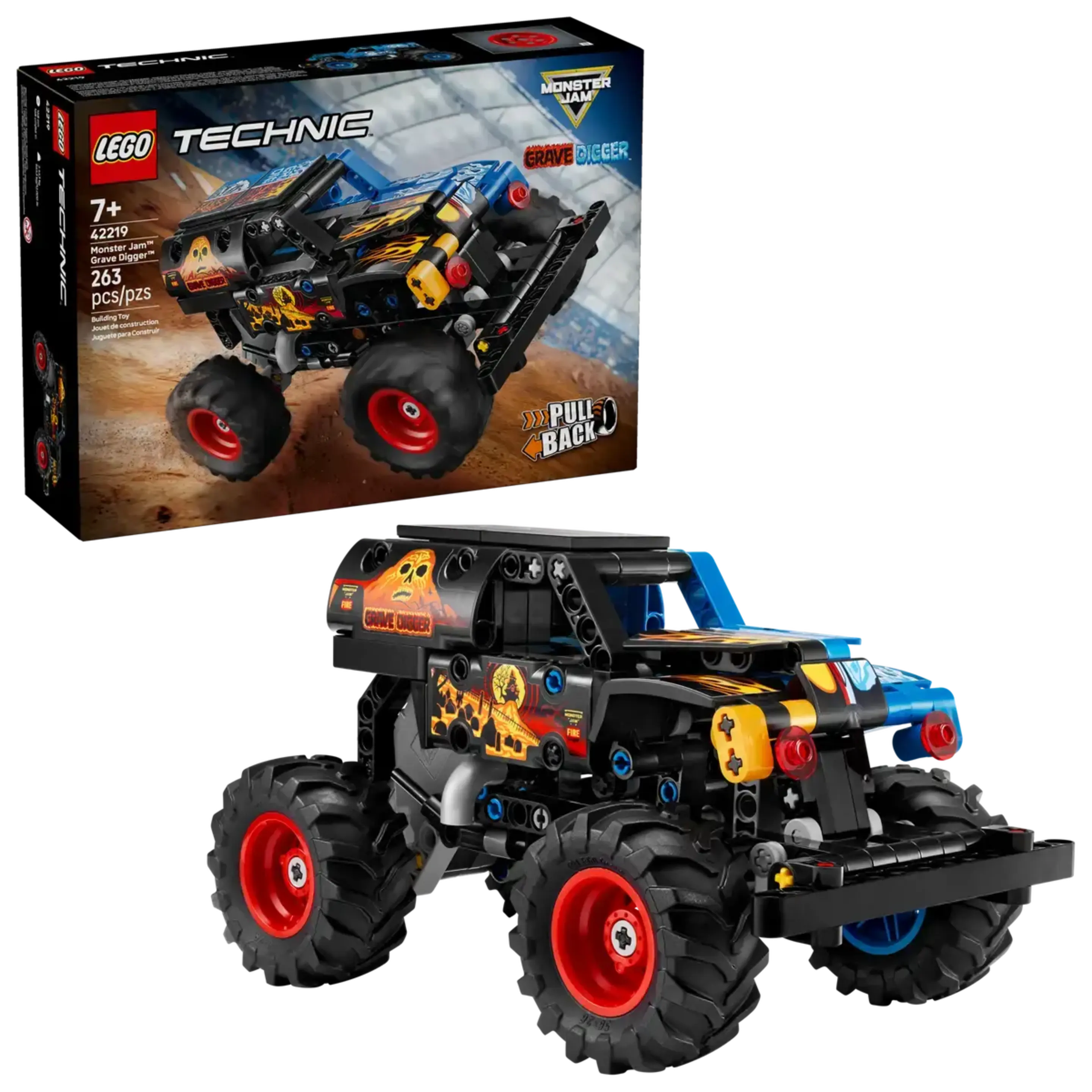 Lego Technic Monster Jam Grave Digger Fire & Ice - Minds Alive! Toys ...