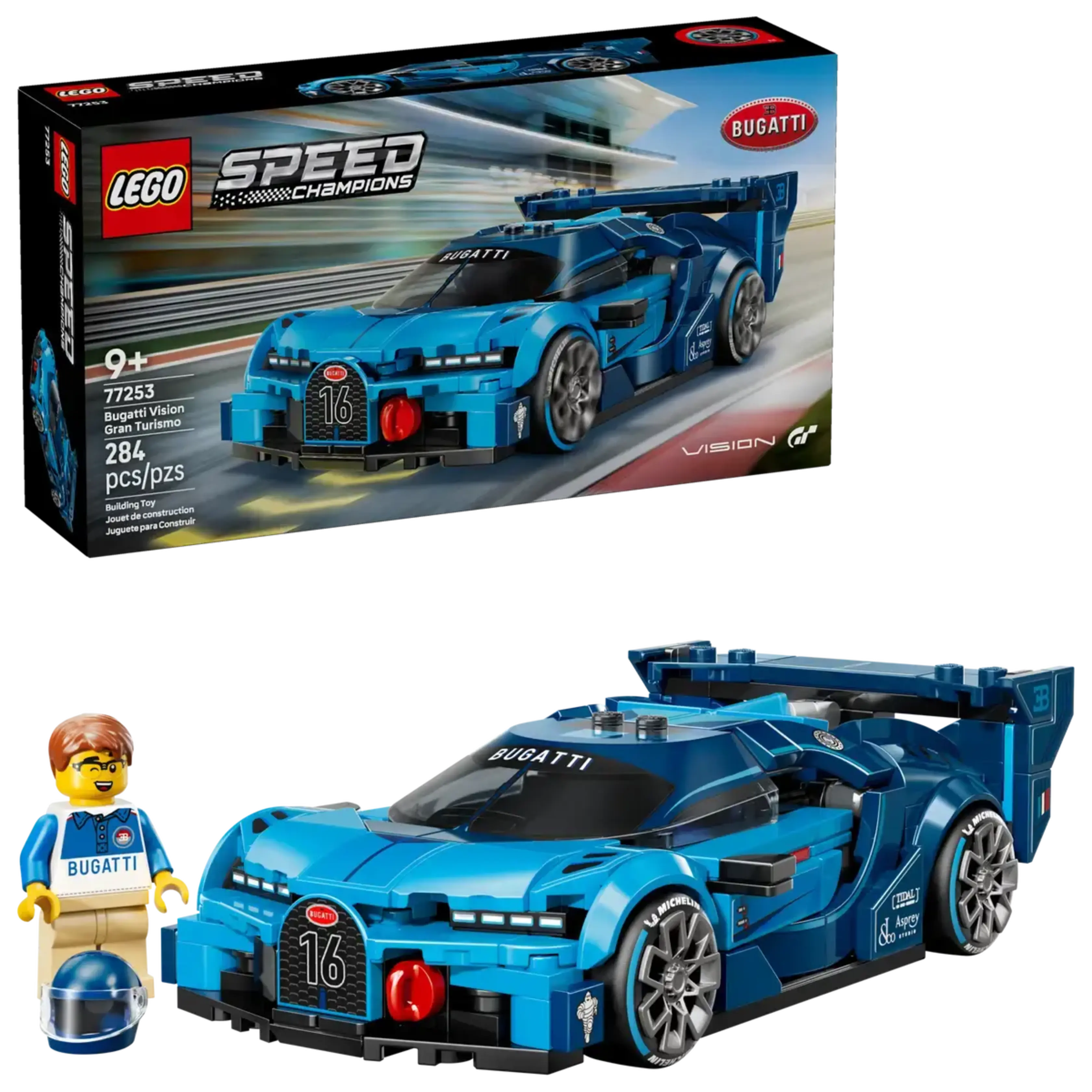Lego Speed Champions Bugatti Vision GT Hyper Car - Minds Alive! Toys ...