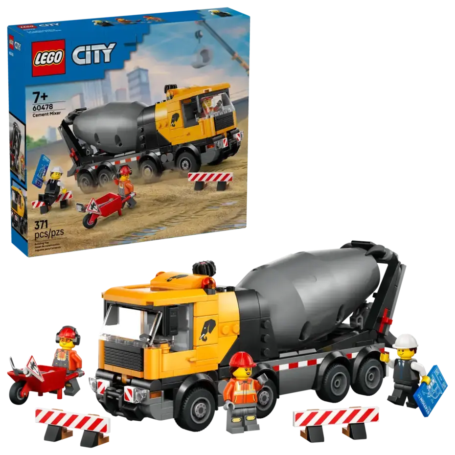 Lego City Cement Mixer - Minds Alive! Toys Crafts Books