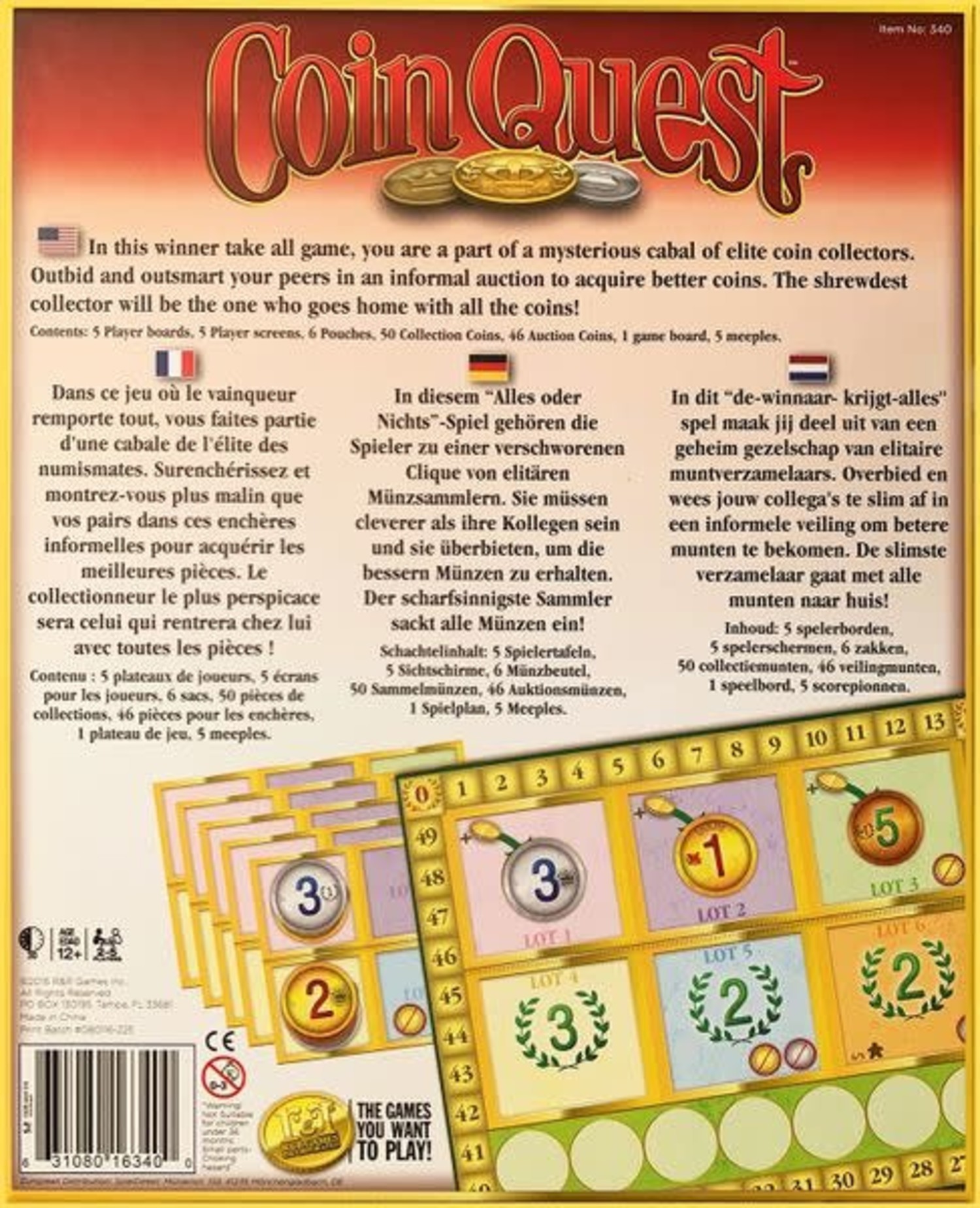 Coin Quest - Family Time Games