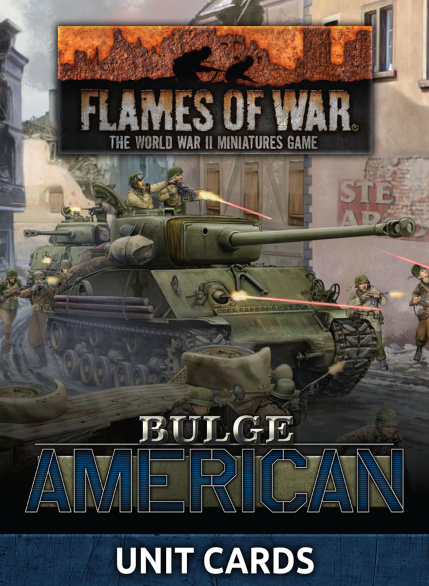 Flames of War Flames of War Command Cards: Bulge American - Family Time ...