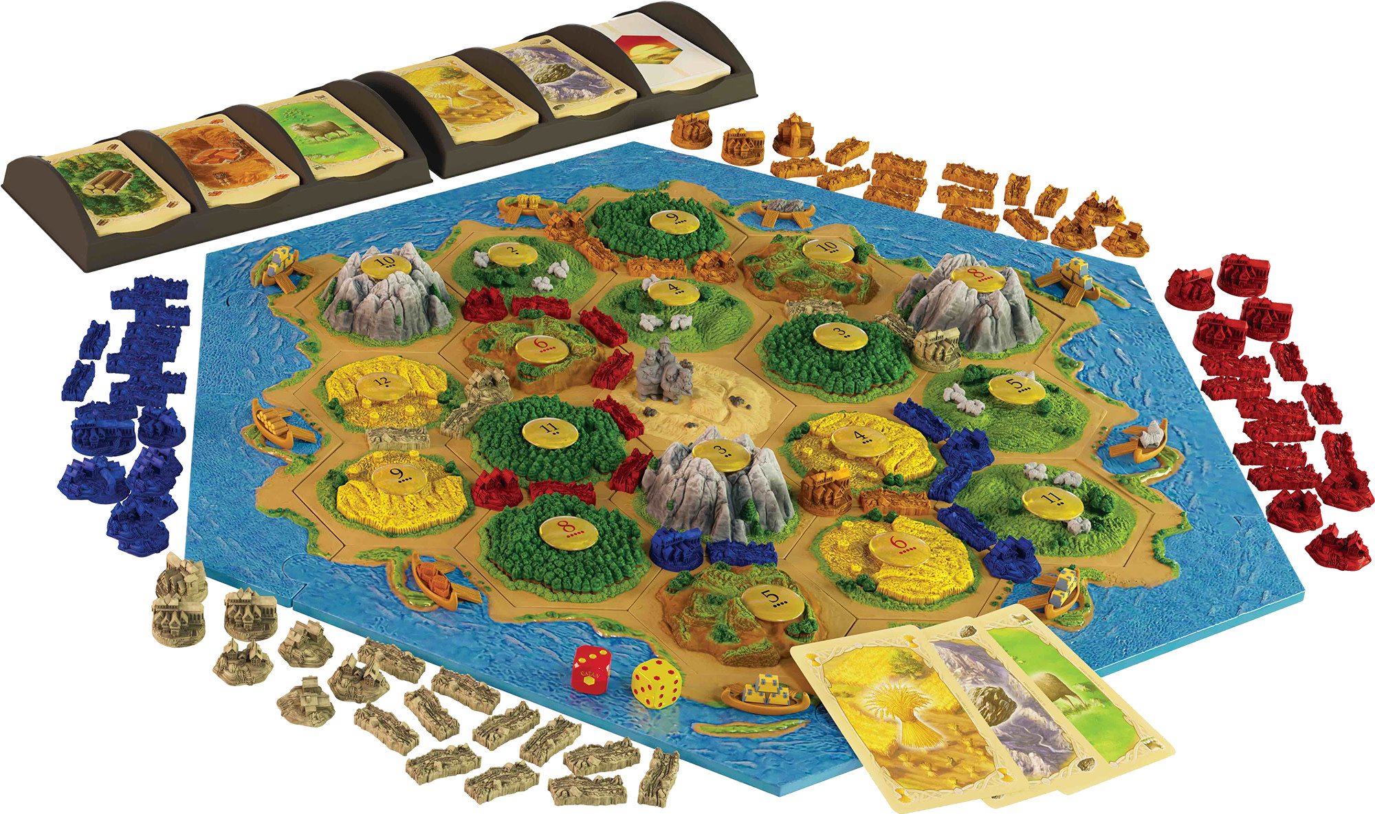 Catan Seafarers Cities Knights 3D Expansion Family Time Games Catan Seafarers Cities Knights 3D Expansion Family Time Games