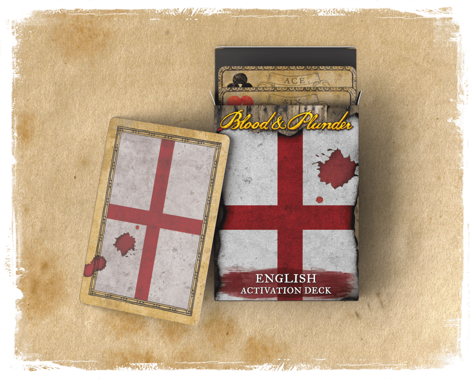 Blood & Plundre: English Activation Deck - Family Time Games