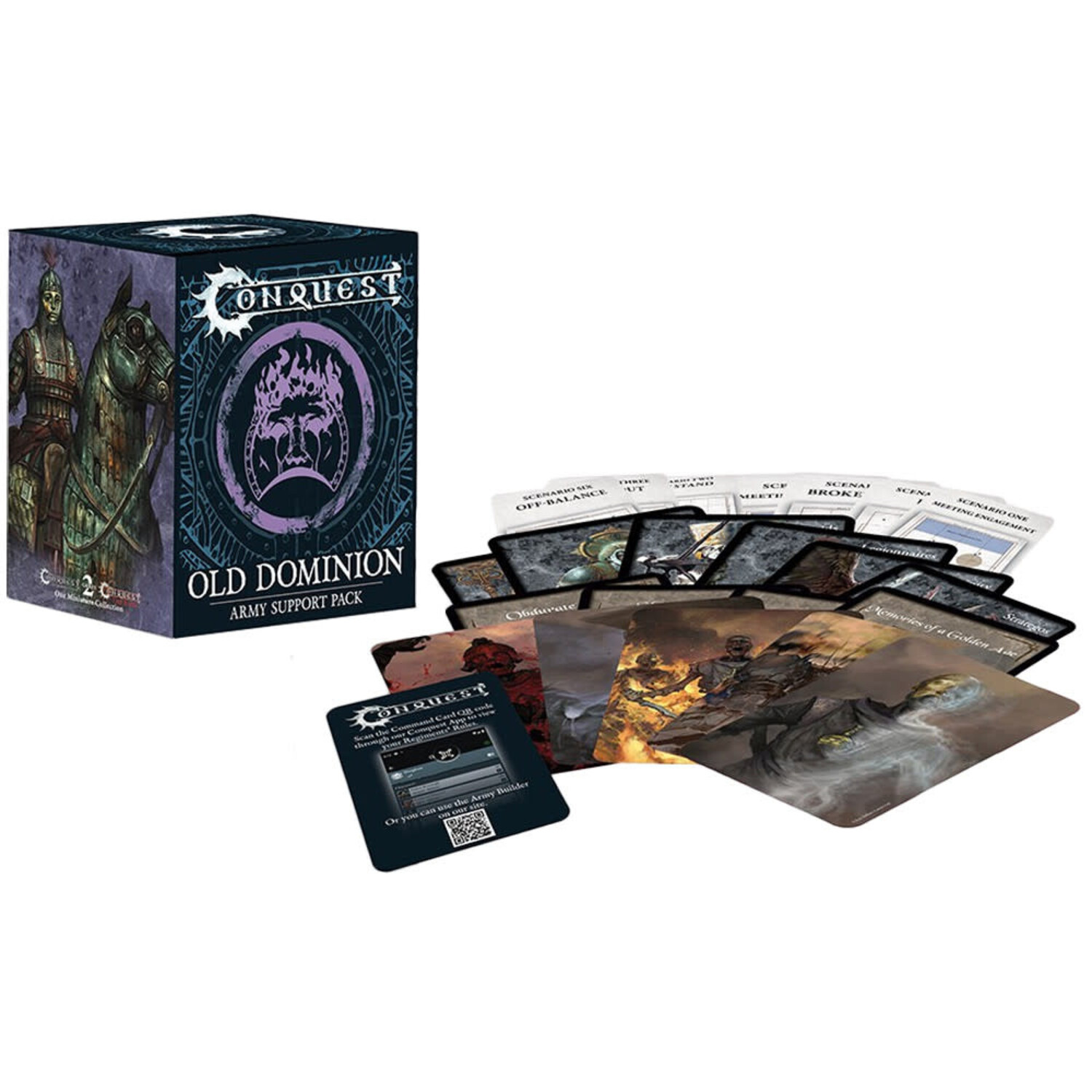 Conquest: Old Dominion Army Support Pack - Family Time Games