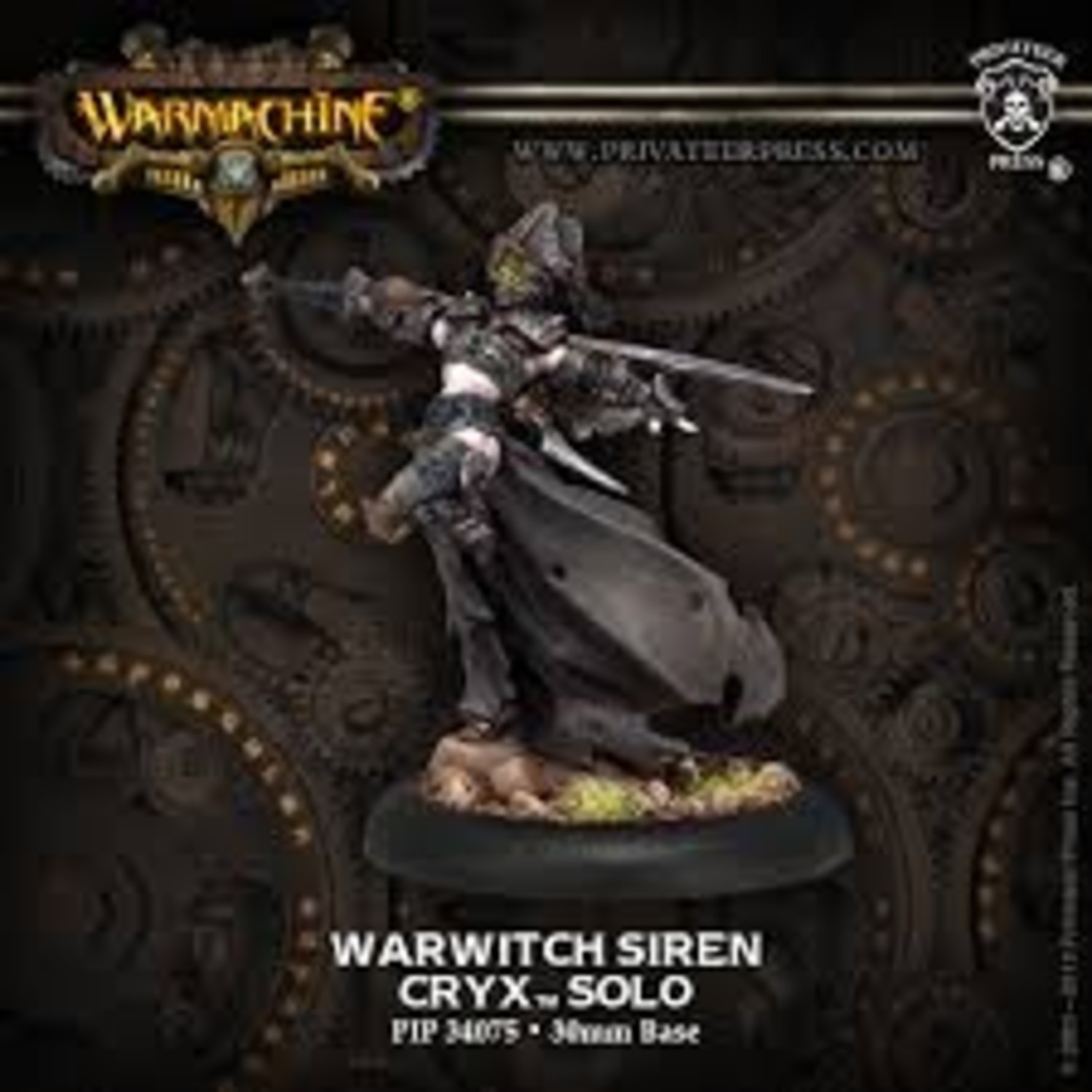 Warmachine Warmachine: Cryx Warwitch Siren Solo - Family Time Games