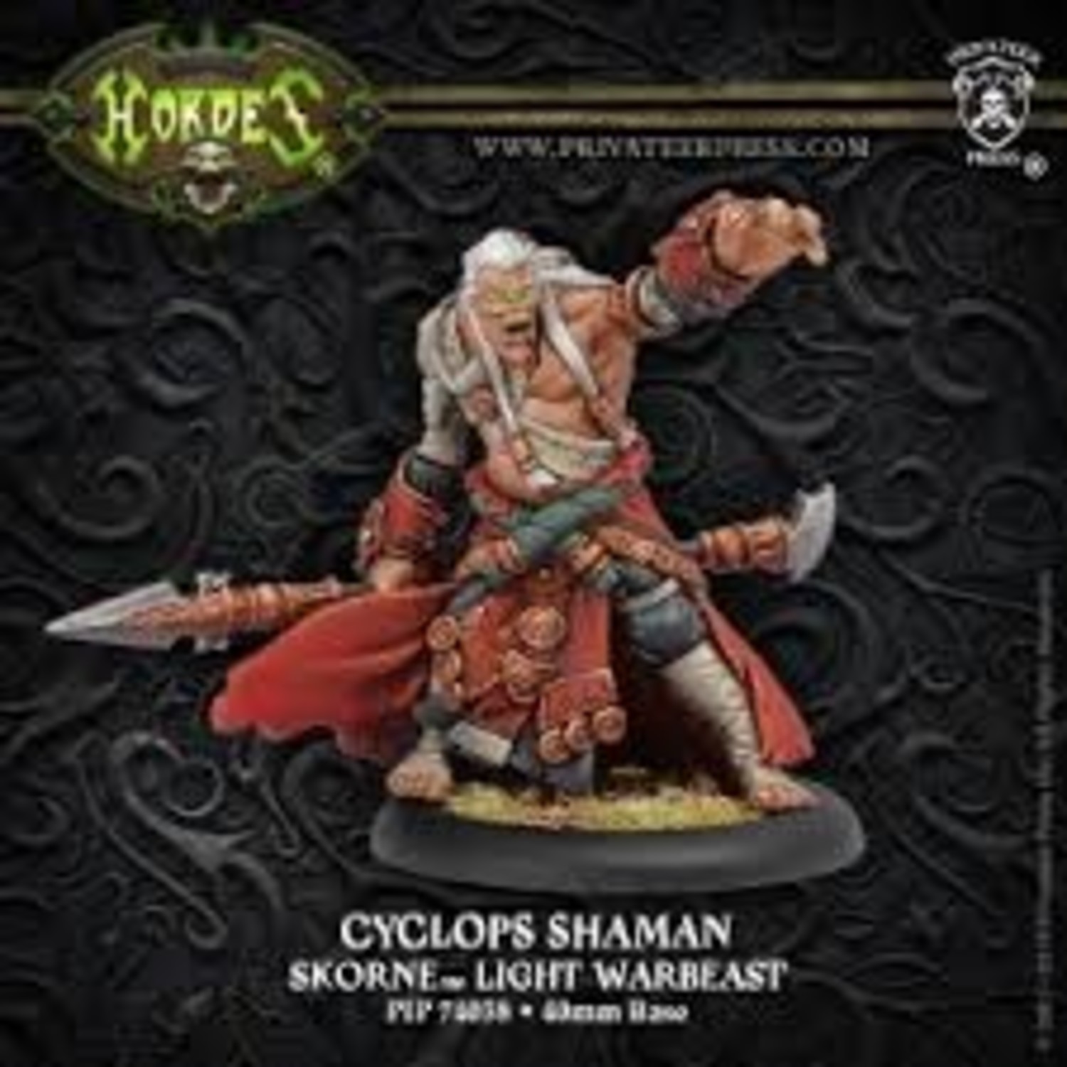 Hordes Hordes: Skorne Cyclops Shaman Light Warbeast - Family Time Games
