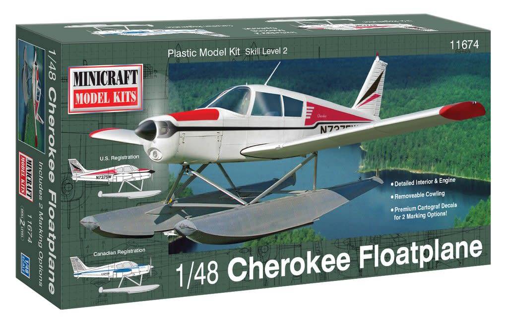 MINIC PIPER CHEROKEE FLOATS NEW TOOL1:48 - avworld.ca