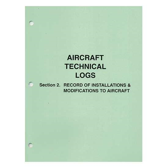 A/C Technical Log: Section 2: Installations - avworld.ca