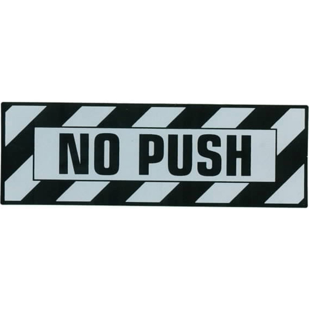 Aircraft Placard No Push - avworld.ca