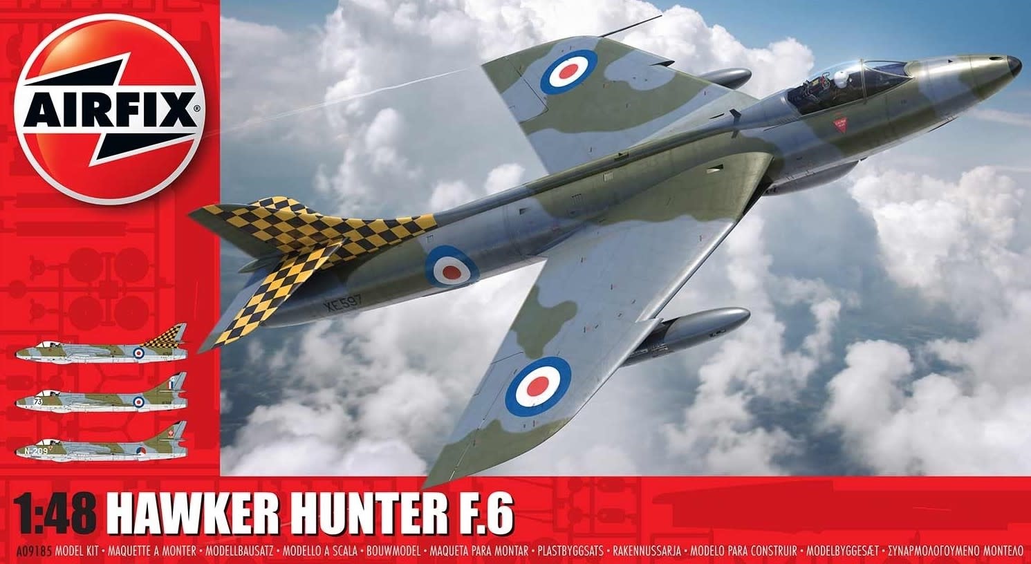 Airfix Hawker Hunter Mk6 1:48 NEW TOOL - avworld.ca
