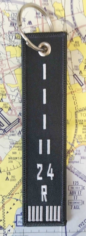 Key Chain Runway 24 - avworld.ca