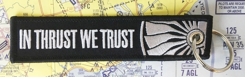 Key Chain In Thrust We Trust - avworld.ca