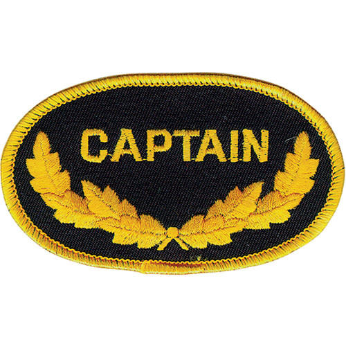Patch Captain Oval - avworld.ca