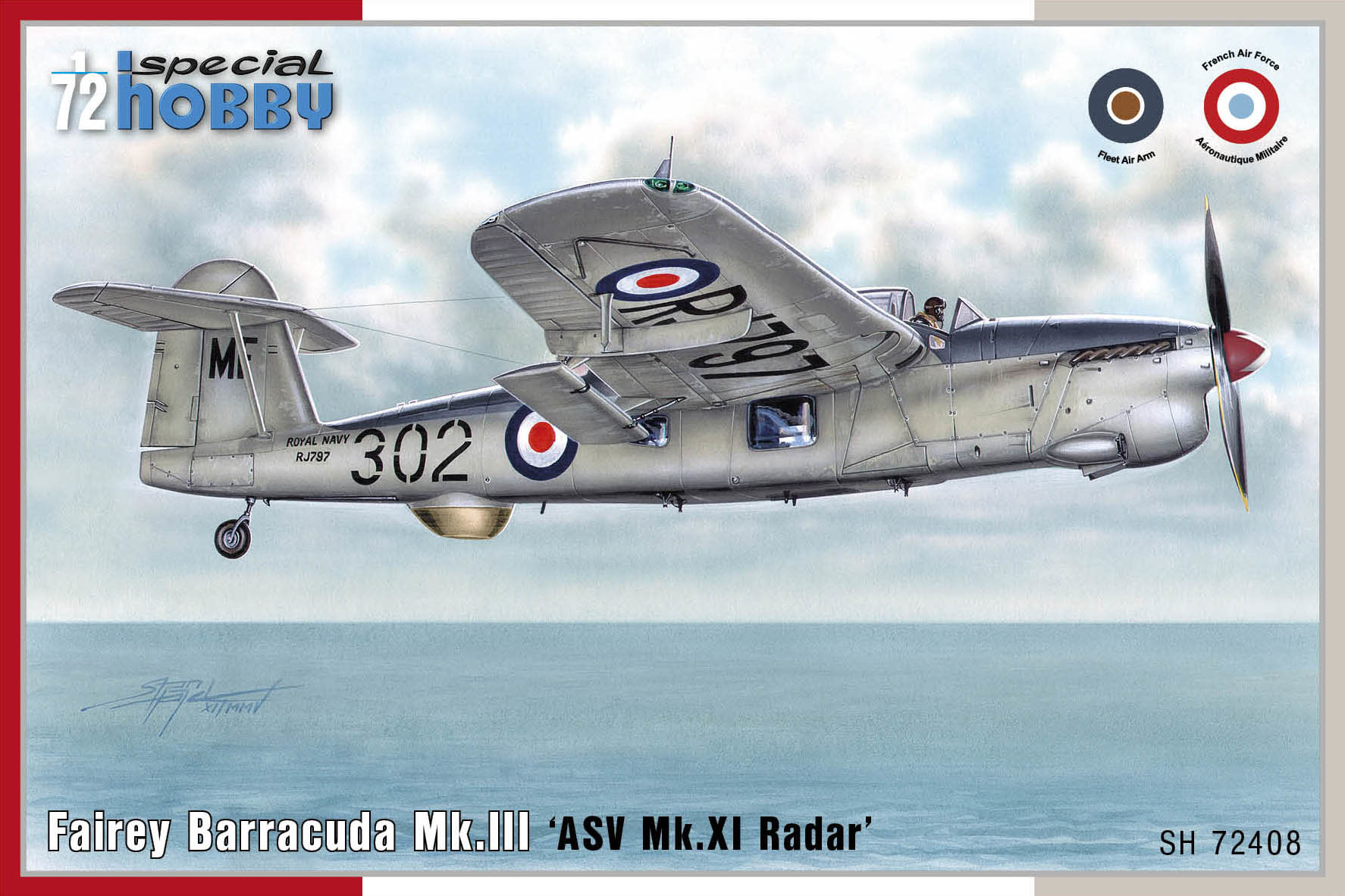 Fairey Barracuda Mk.III 'ASW Mk.XI Radar' 1:72 - avworld.ca