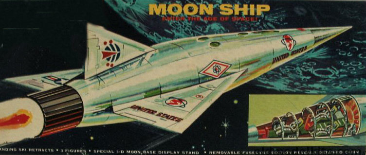 ATLANTIS Moon Ship spacecraft 1:96 - avworld.ca