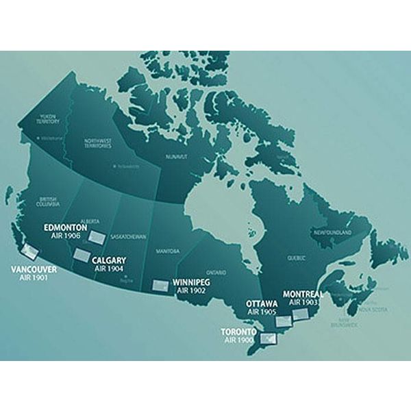 VTA Navigational Charts 1:250 000 | avworld.ca