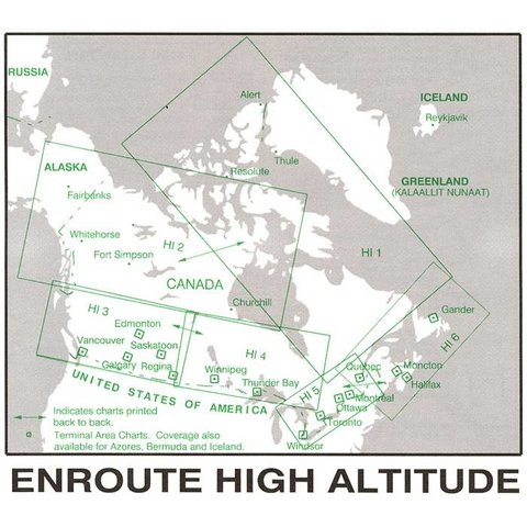 High Altitude IFR Chart May 21 2020 | avworld.ca