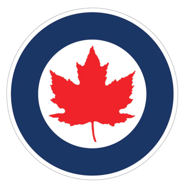 RCAF Classic Roundel Sticker - avworld.ca
