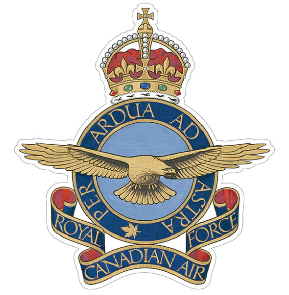 RCAF Eagle Sticker - avworld.ca