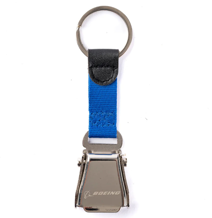 Boeing Seat Belt Keychain - avworld.ca