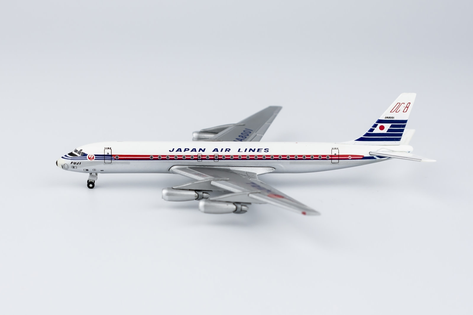 DC8-30 JAL Japan Air Lines original livery JA8001 1:400 (blister ...