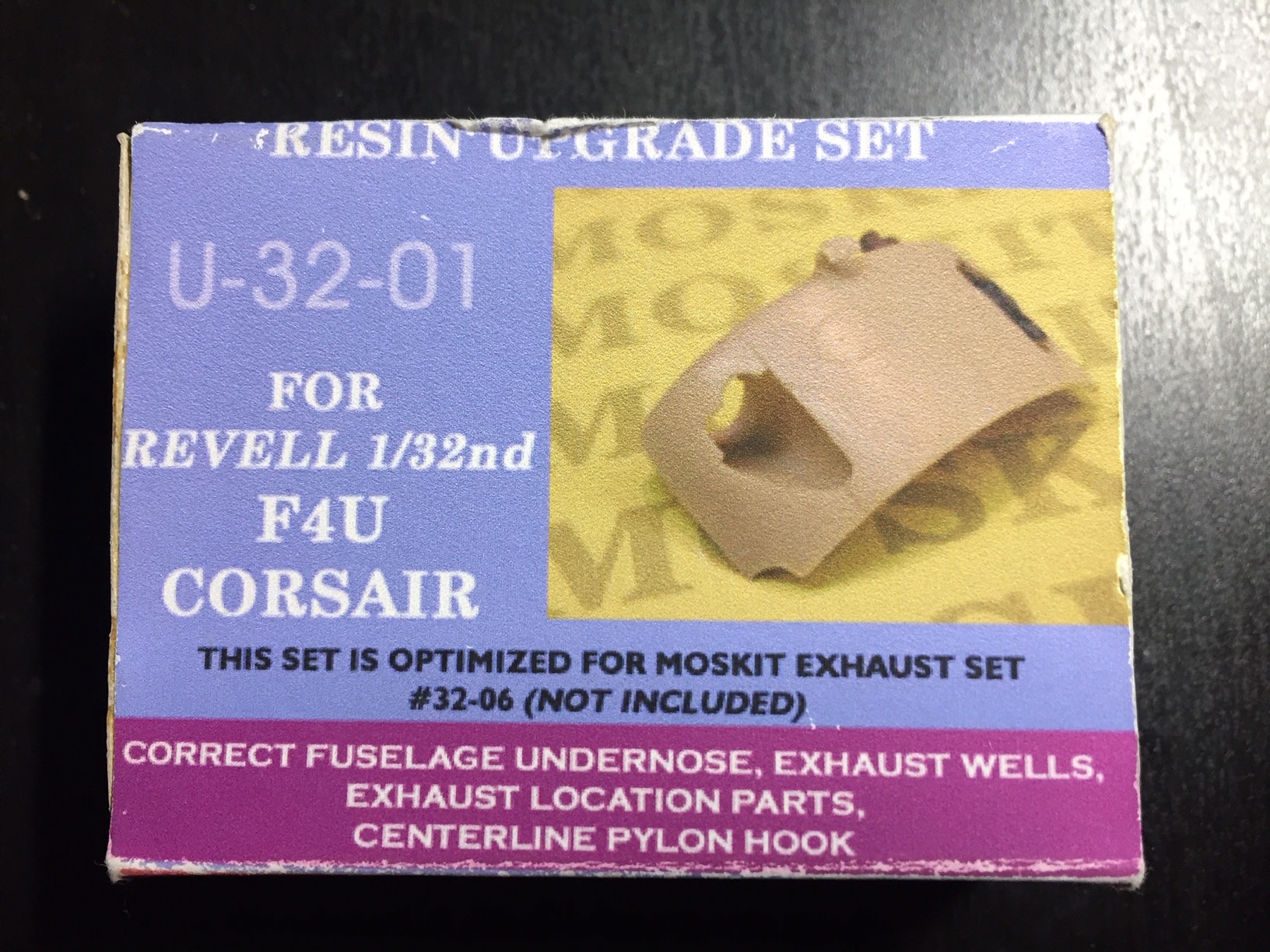MOSKIT F4U upgrade [RESIN] 1:32 [for REVELL]**WAY Discontinued ...