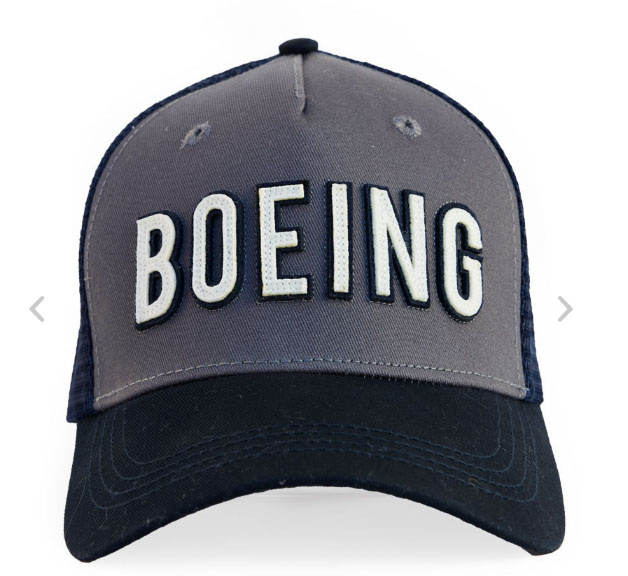 Boeing Trucker Cap - Navy - avworld.ca