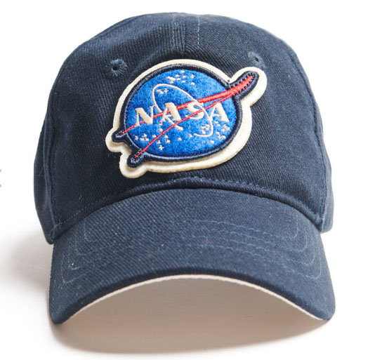 Kids' NASA Cap - Navy - avworld.ca