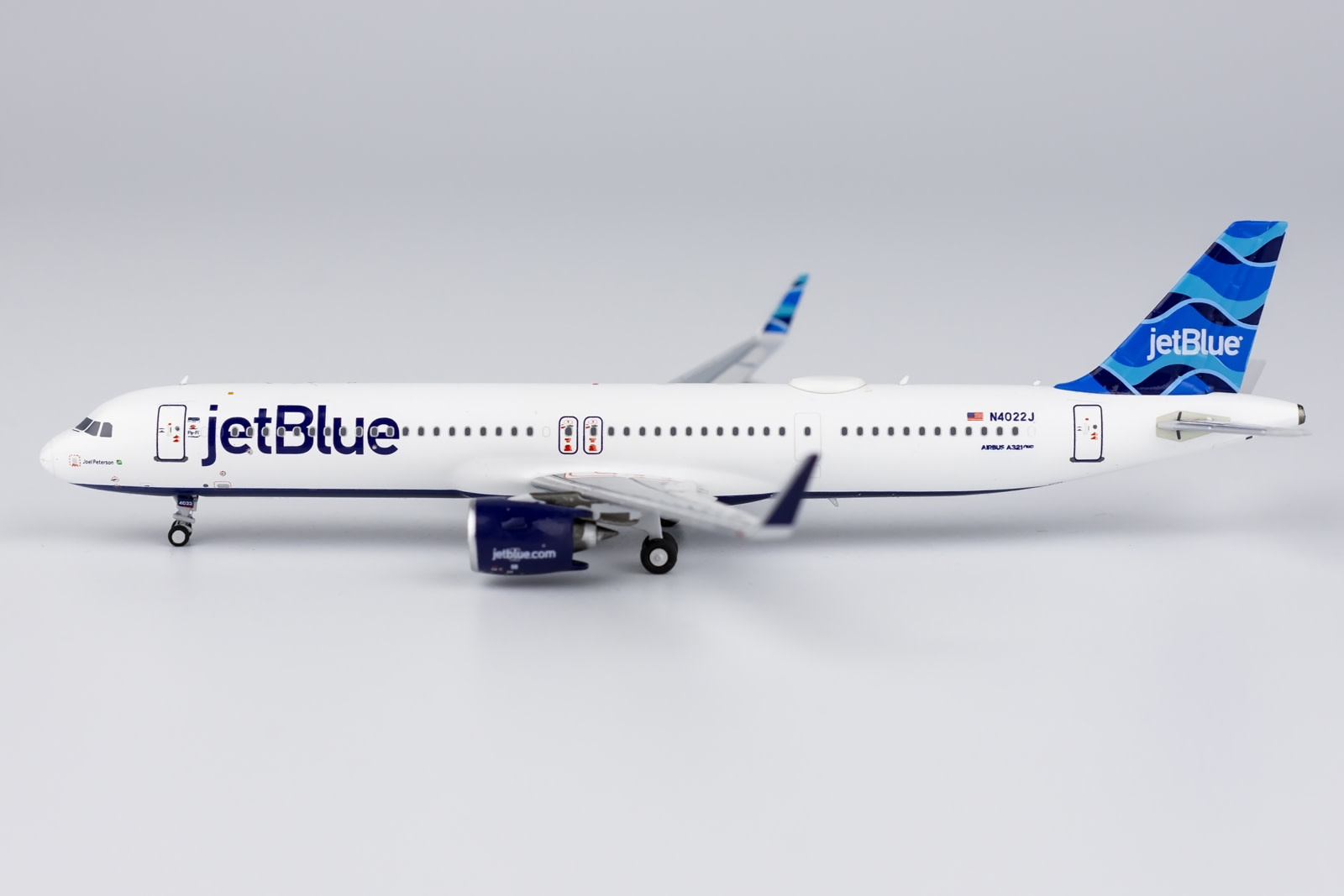 A321neo JetBlue Airways Streamers tail Joel Petersen N4022J 1:400 ...