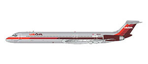 MD82 US Air 1980s polished livery 1:400 - avworld.ca