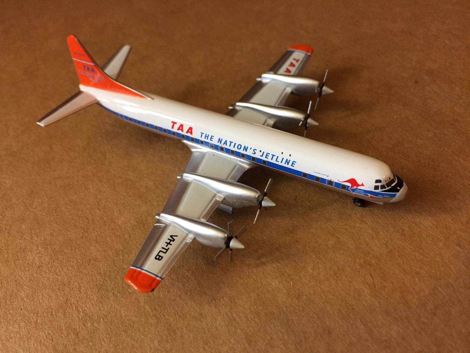 L188A Electra TAA Trans Australia VH-TLB 1:400**Discontinued** - avworld.ca